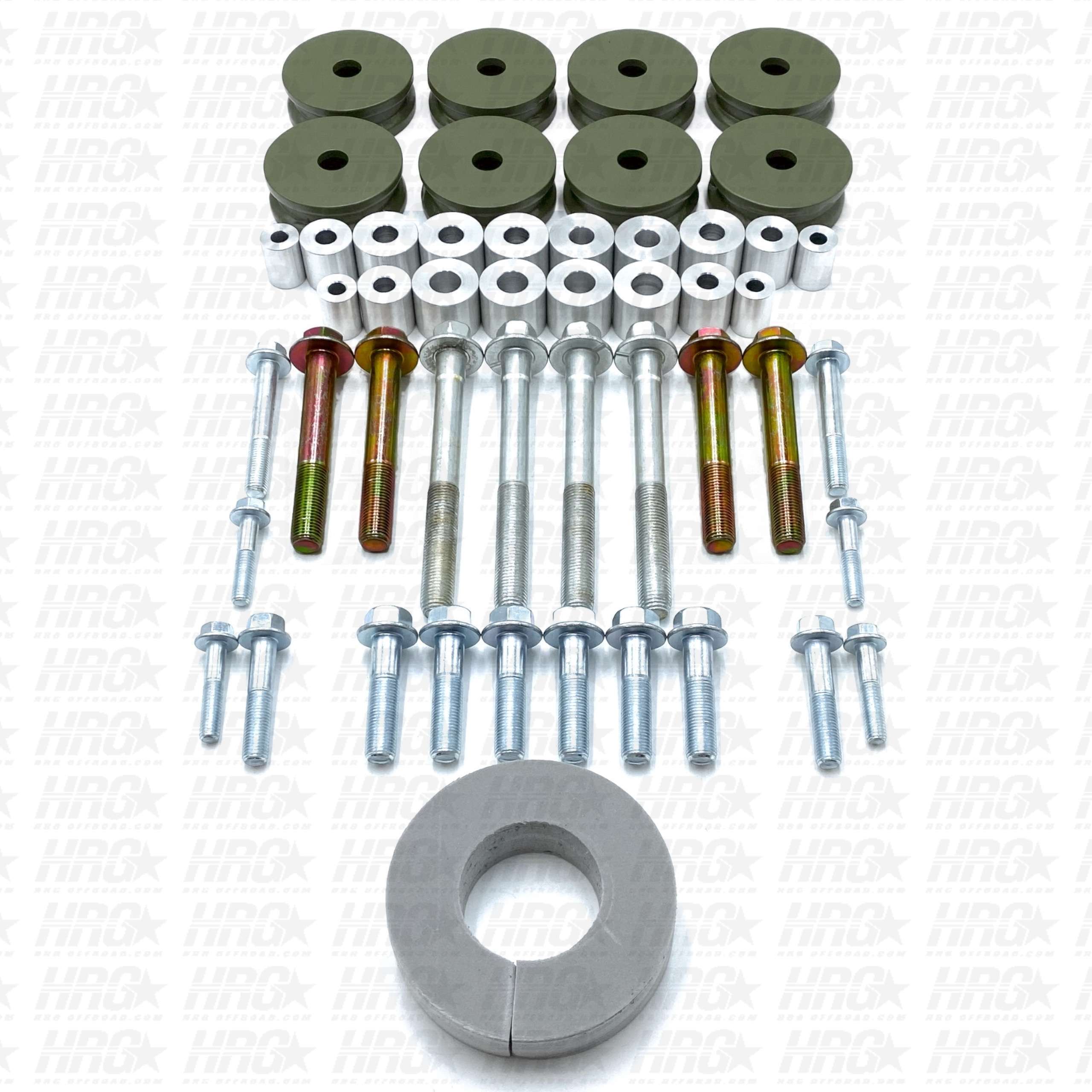 1 INCH (25 MM) SUBFRAME KIT FOR 2006-2014 HONDA RIDGELINE - HRG Offroad