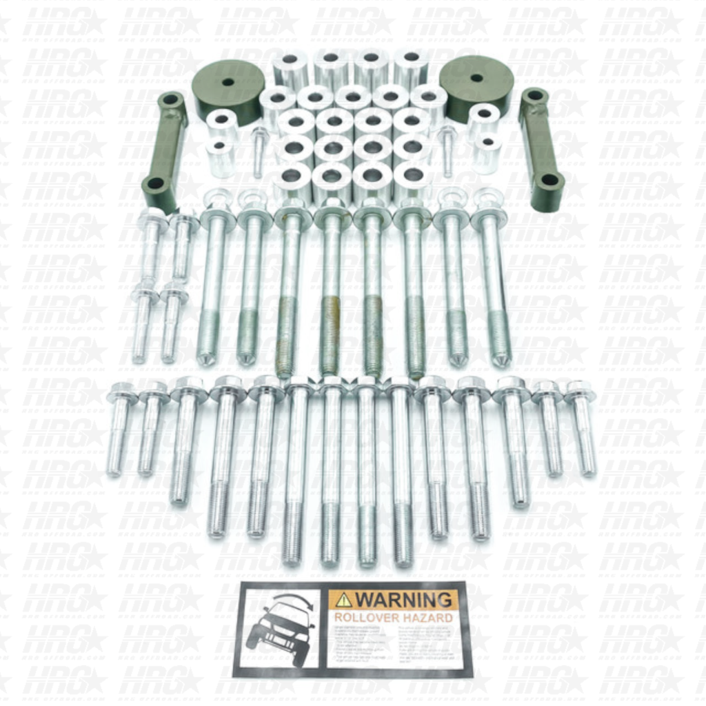 1 INCH (25MM) SUBFRAME KIT FOR 1997-2001 HONDA CR-V - HRG Offroad