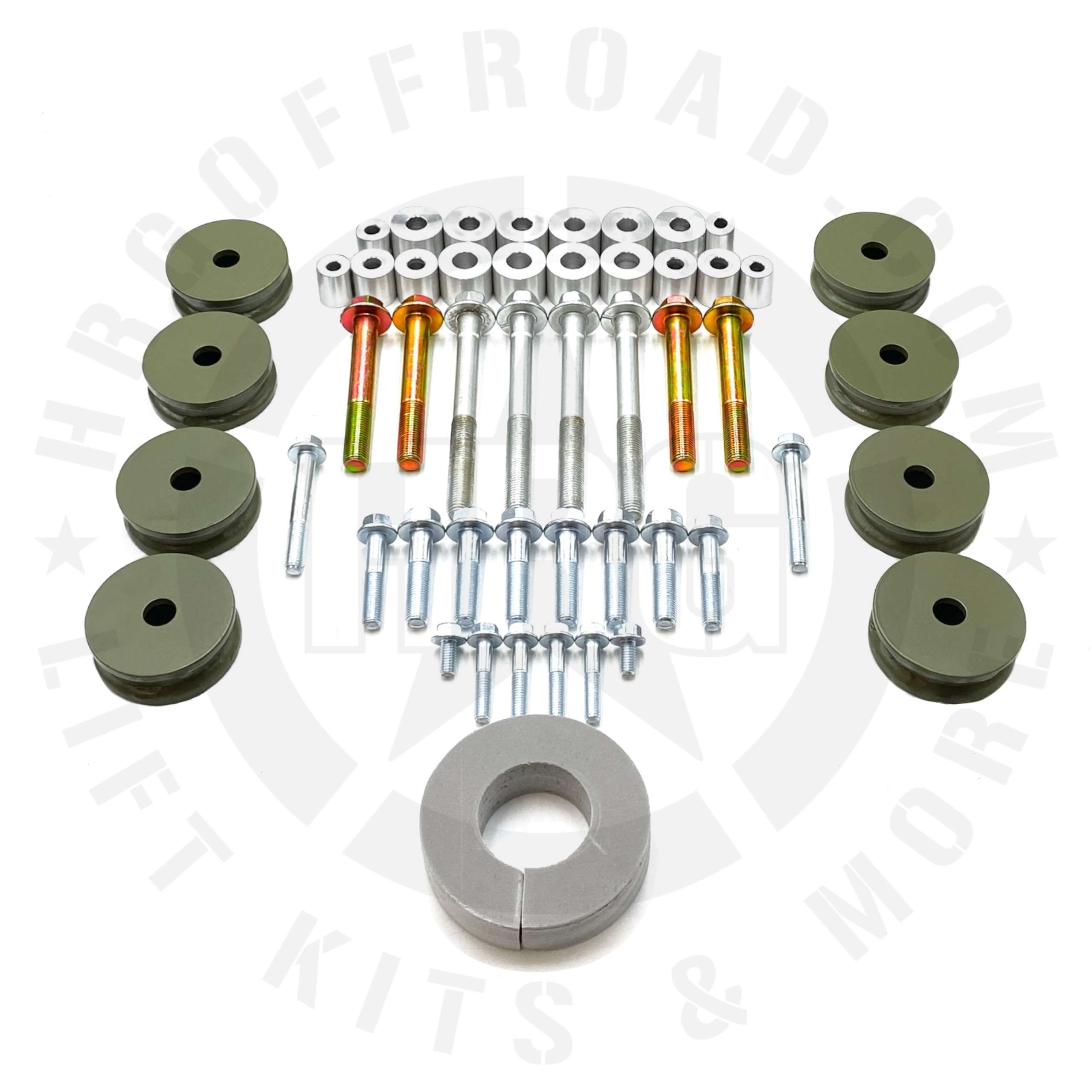 1 INCH (25MM) SUBFRAME KIT FOR 2003-2008 HONDA PILOT - HRG Offroad