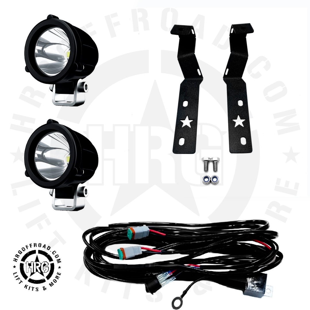 2 INCH MINI POD LIGHT KIT FOR 1996-2002 TOYOTA 4RUNNER - HRG Offroad