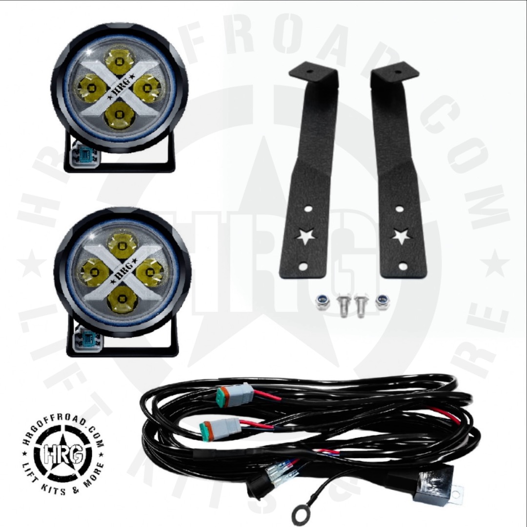 4 INCH POD LIGHT KIT FOR 2022-2025 FORD MAVERICK - HRG Offroad