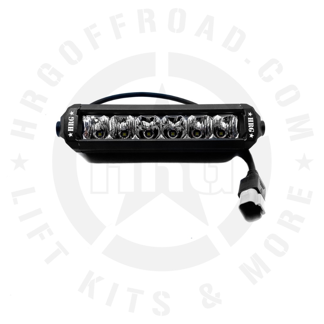 6 INCH SINGLE ROW LED LIGHT BAR 2,856 LUMENS - HRG Offroad