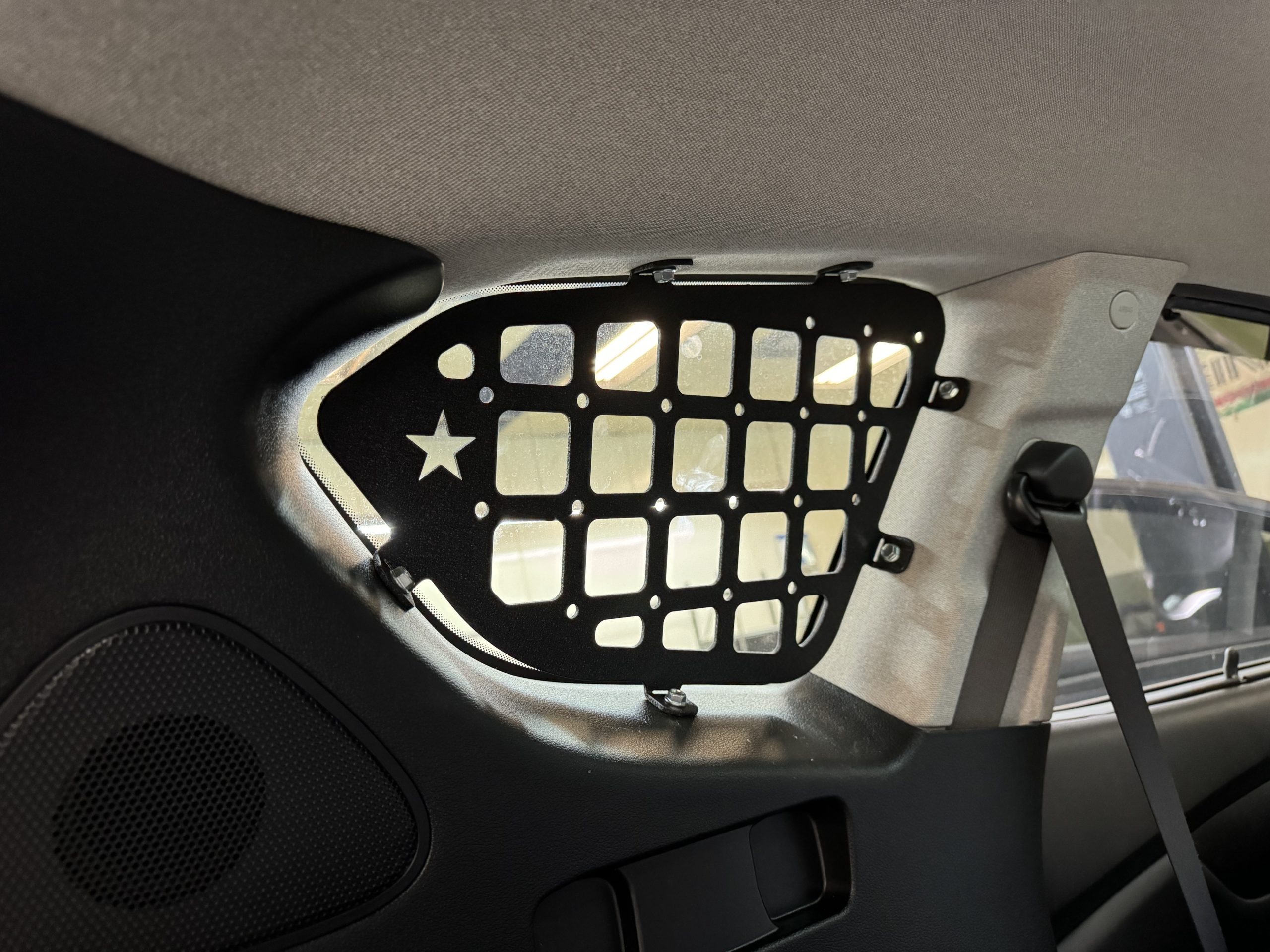 MOLLE PANEL FOR 2019-2023 SANTA FE (REAR QUARTER WINDOW) - HRG Offroad