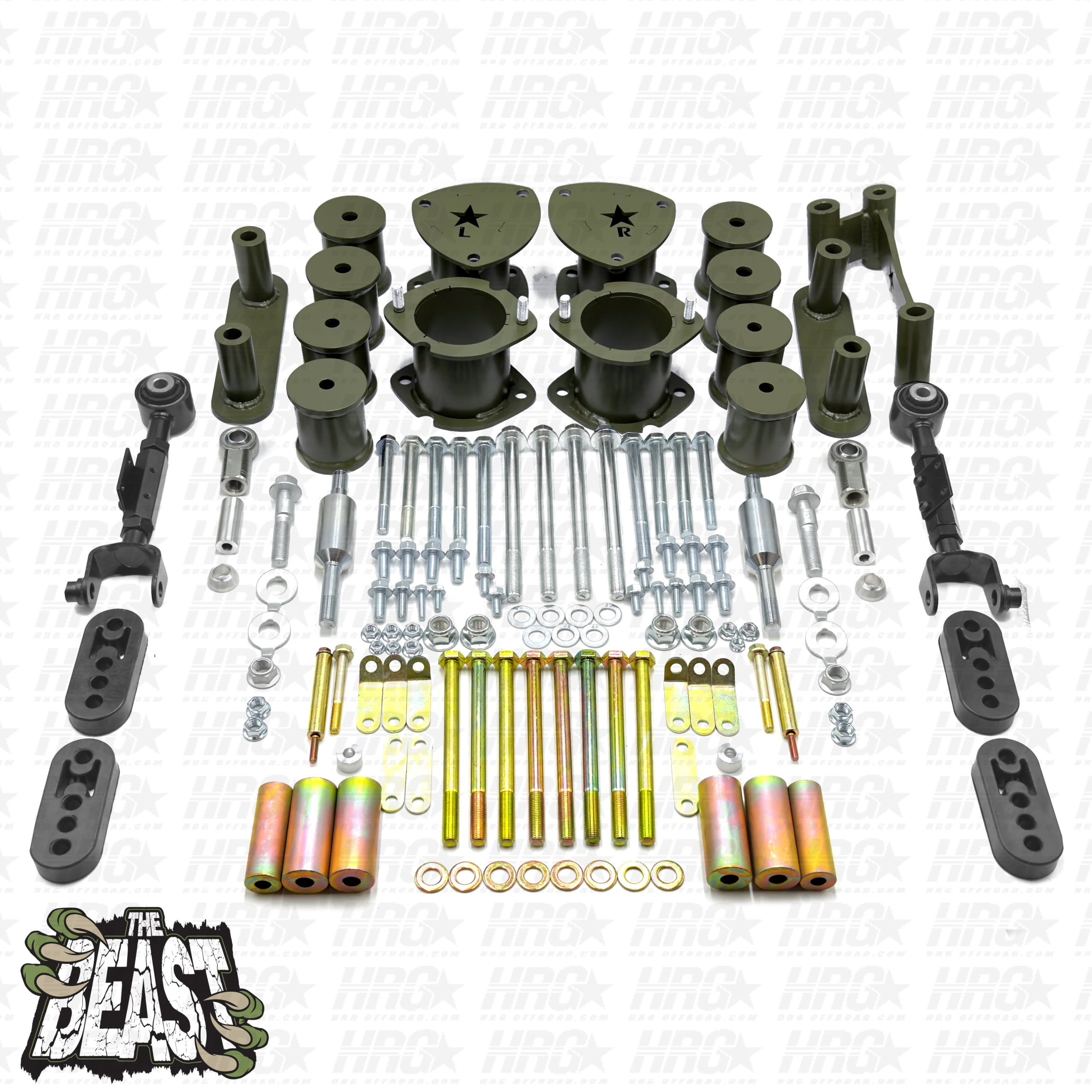 THE BEAST 6 INCH LIFT KIT FOR 2003-2011 HONDA ELEMENT - HRG Offroad
