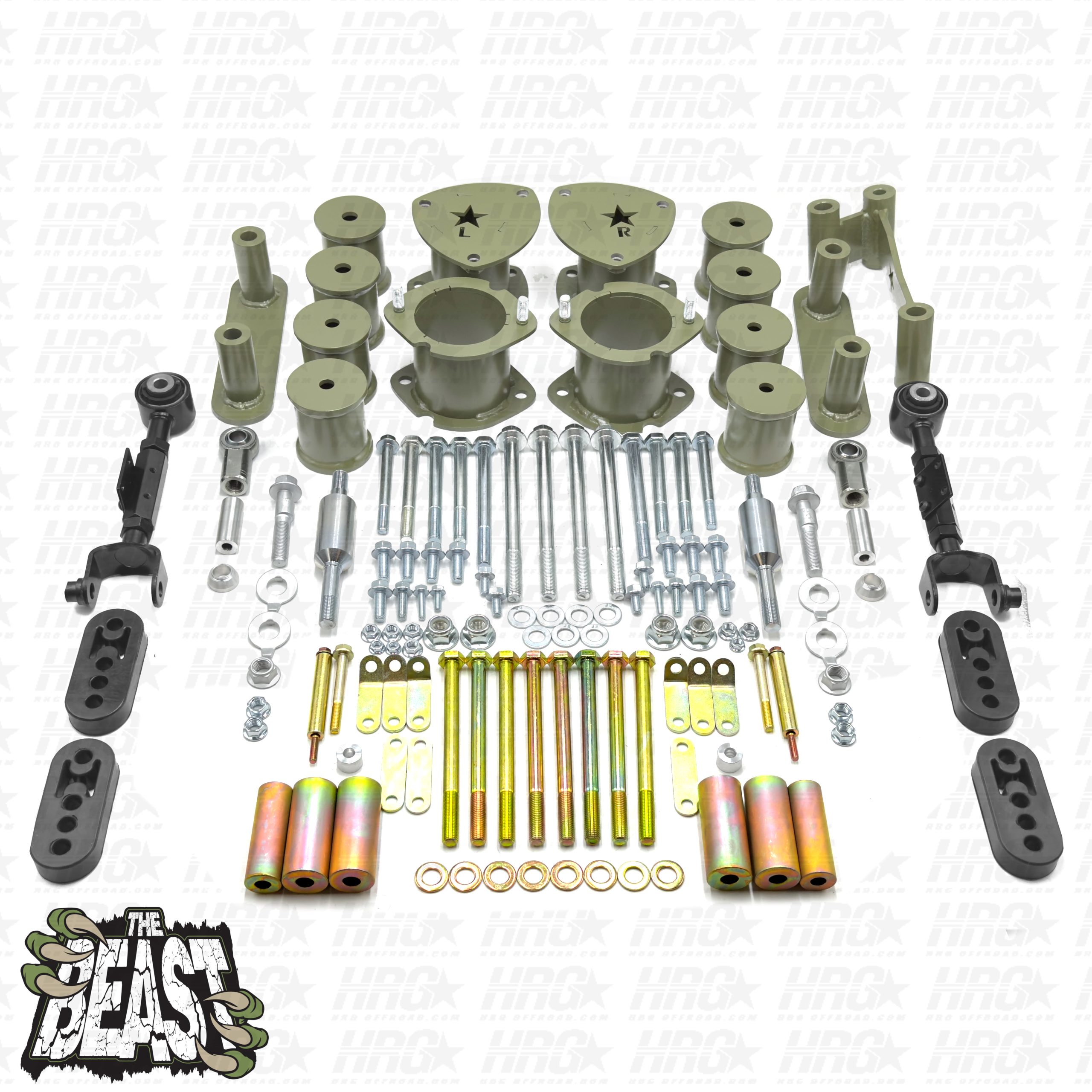 THE BEAST 6 INCH LIFT KIT FOR 2003-2011 HONDA ELEMENT - HRG Offroad