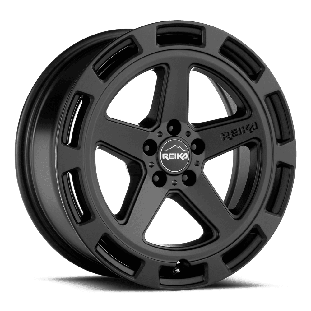 R20 Teton SATIN BLACK 17X8 5X108 +20 - HRG Offroad