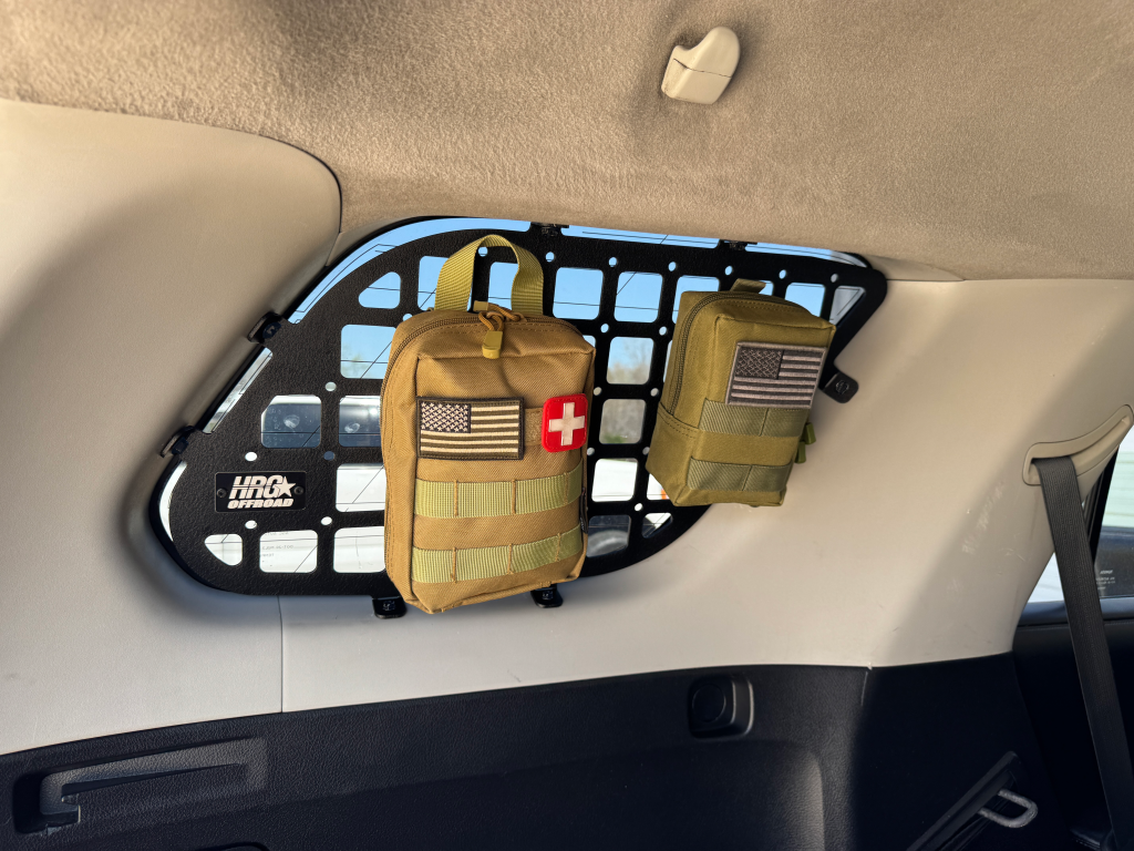 MOLLE PANEL FOR 2010-2024 TOYOTA 4RUNNER (REAR QUARTER WINDOW) - HRG ...